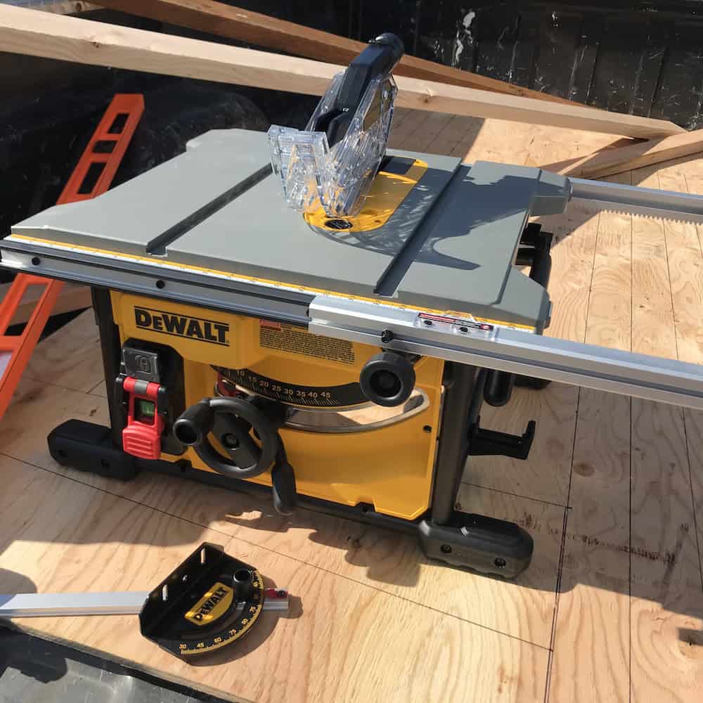 The DeWalt DWE7485 Table Saw A Saw for Any Site Home Fixated